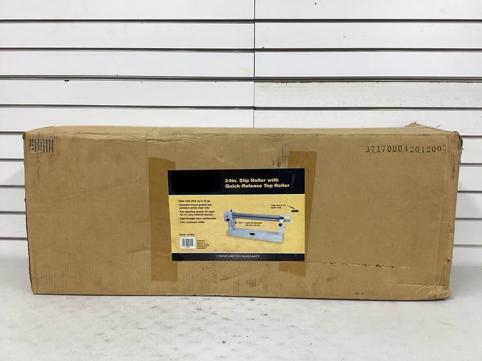 24in. Slip Roller with Quick Release Top Roller – Waldyn Liquidators