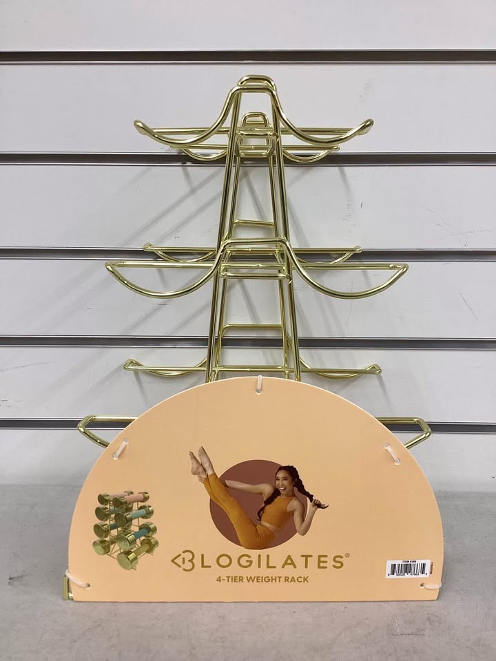 Blogilates 4 Tier Weight Rack – Waldyn Liquidators