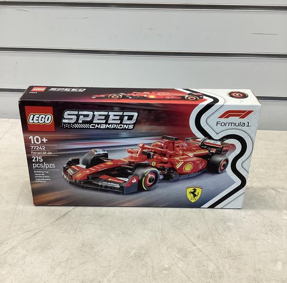 LEGO Speed Champions Ferrari SF-24 F1 Race Car Building Set and Toy Dr ...