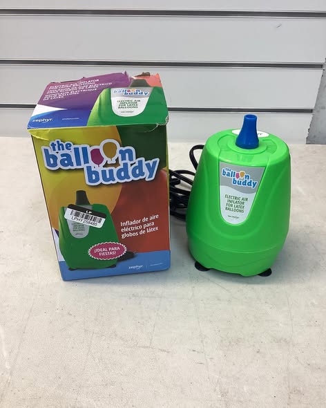 Balloon Buddy Electric Air Inflator for Latex Balloon: The Balloon Bud ...